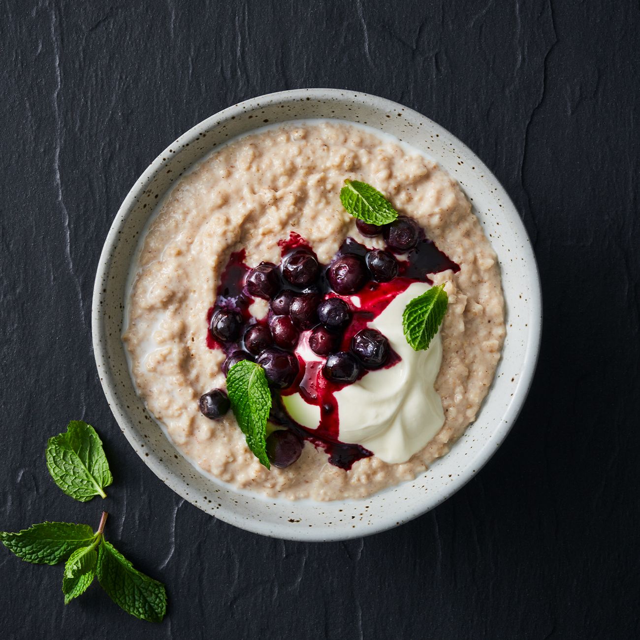 Creamy Porridge With Blueberries Recipe | Woolworths