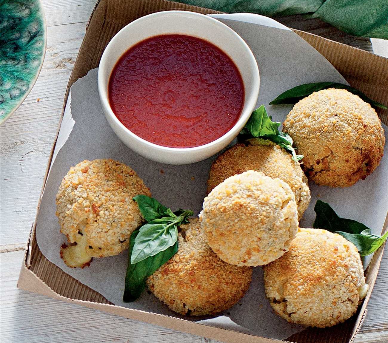 Easy Baked Arancini Recipe | Deporecipe.co