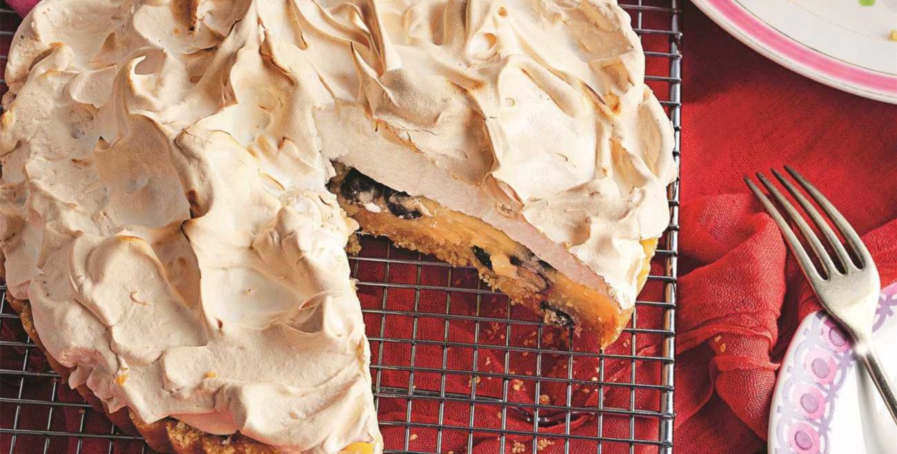 Lemon Blueberry Meringue Pie Recipe | Woolworths