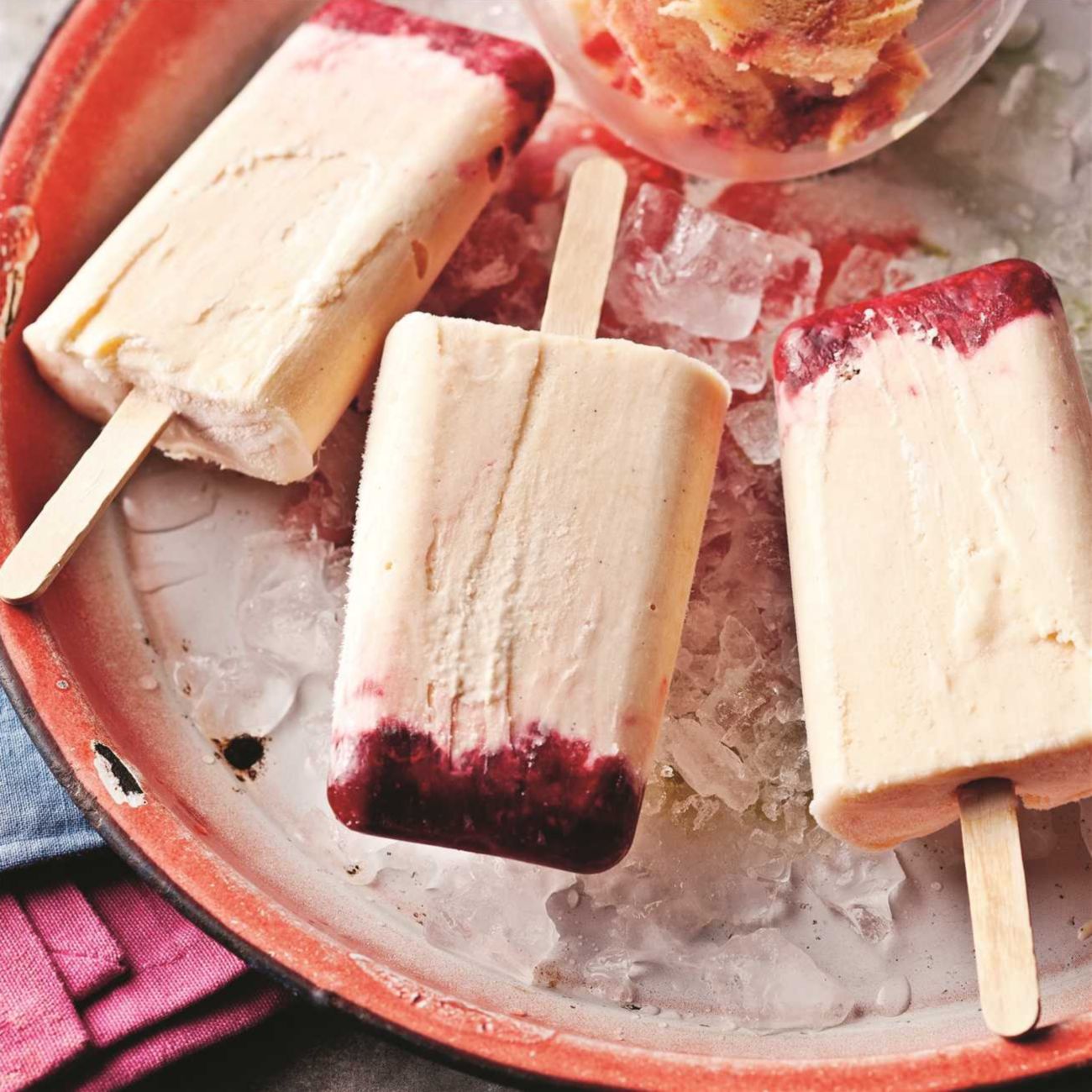 Peach & Berry Popsicles Recipe | Woolworths