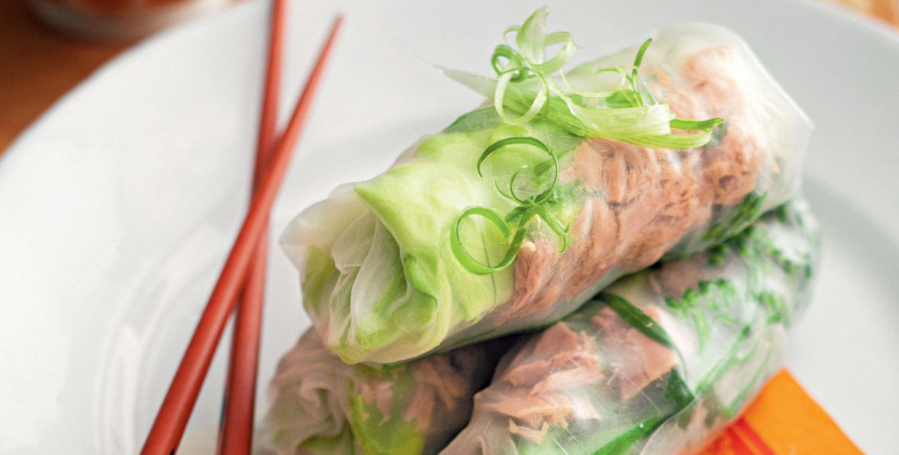 Tuna Rice Paper Rolls Recipe | Woolworths