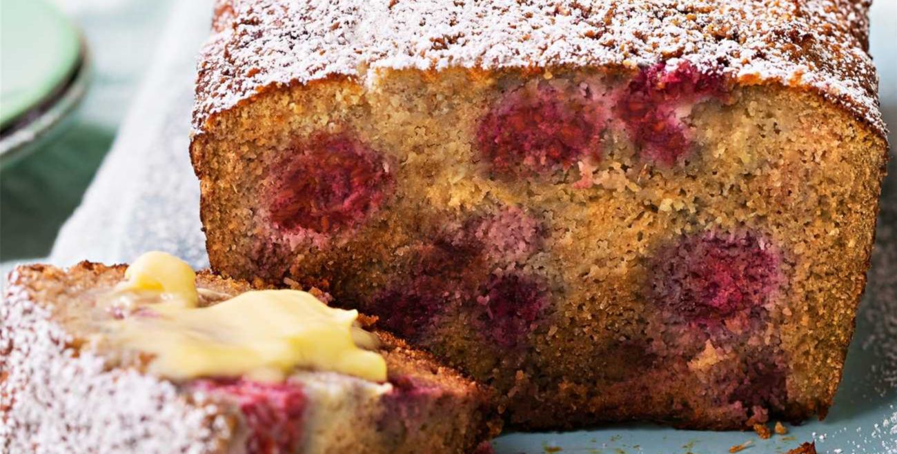 Coconut & Raspberry Loaf Recipe | Woolworths