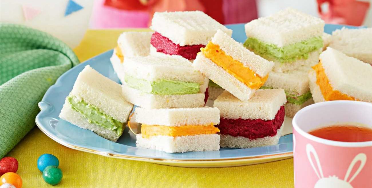 Mini Rainbow Sandwiches Recipe | Woolworths