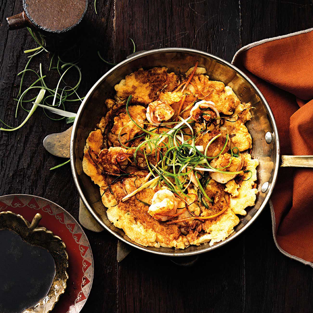 Spring Onion & Prawn Pancakes Recipe | Woolworths