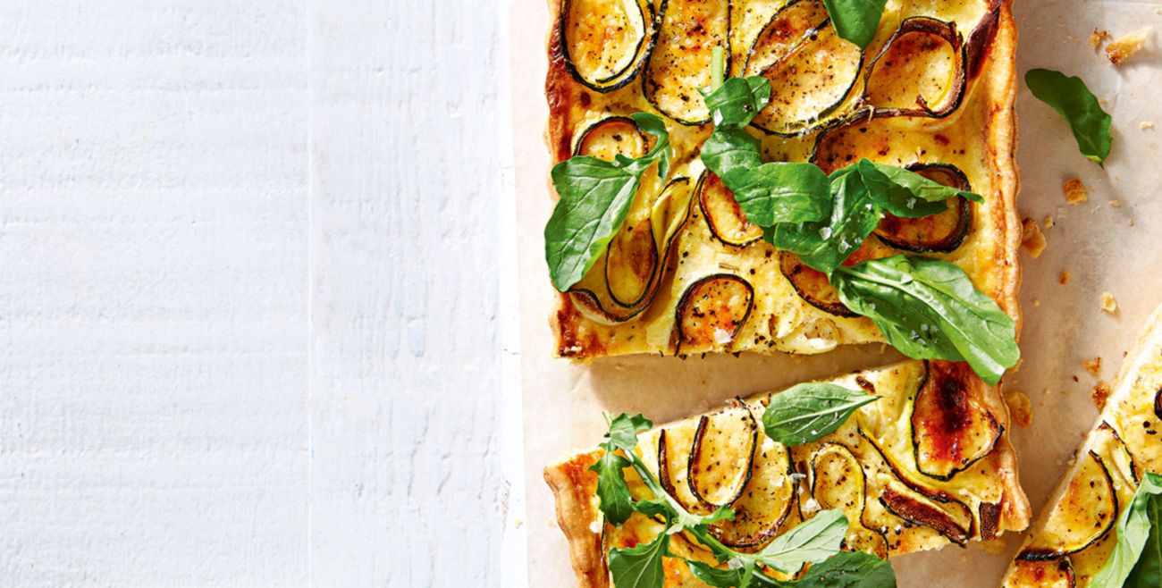 Zucchini & Ricotta Tart Recipe | Woolworths