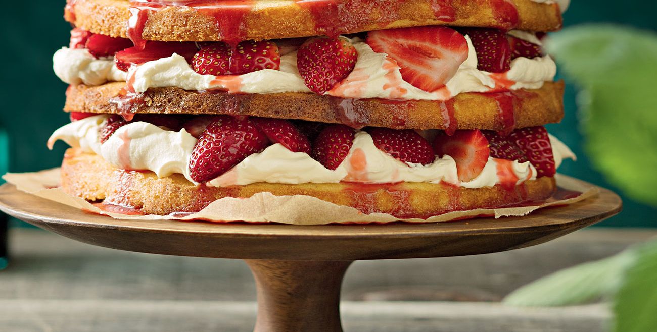 Strawberry Layer Cake Recipe | Woolworths