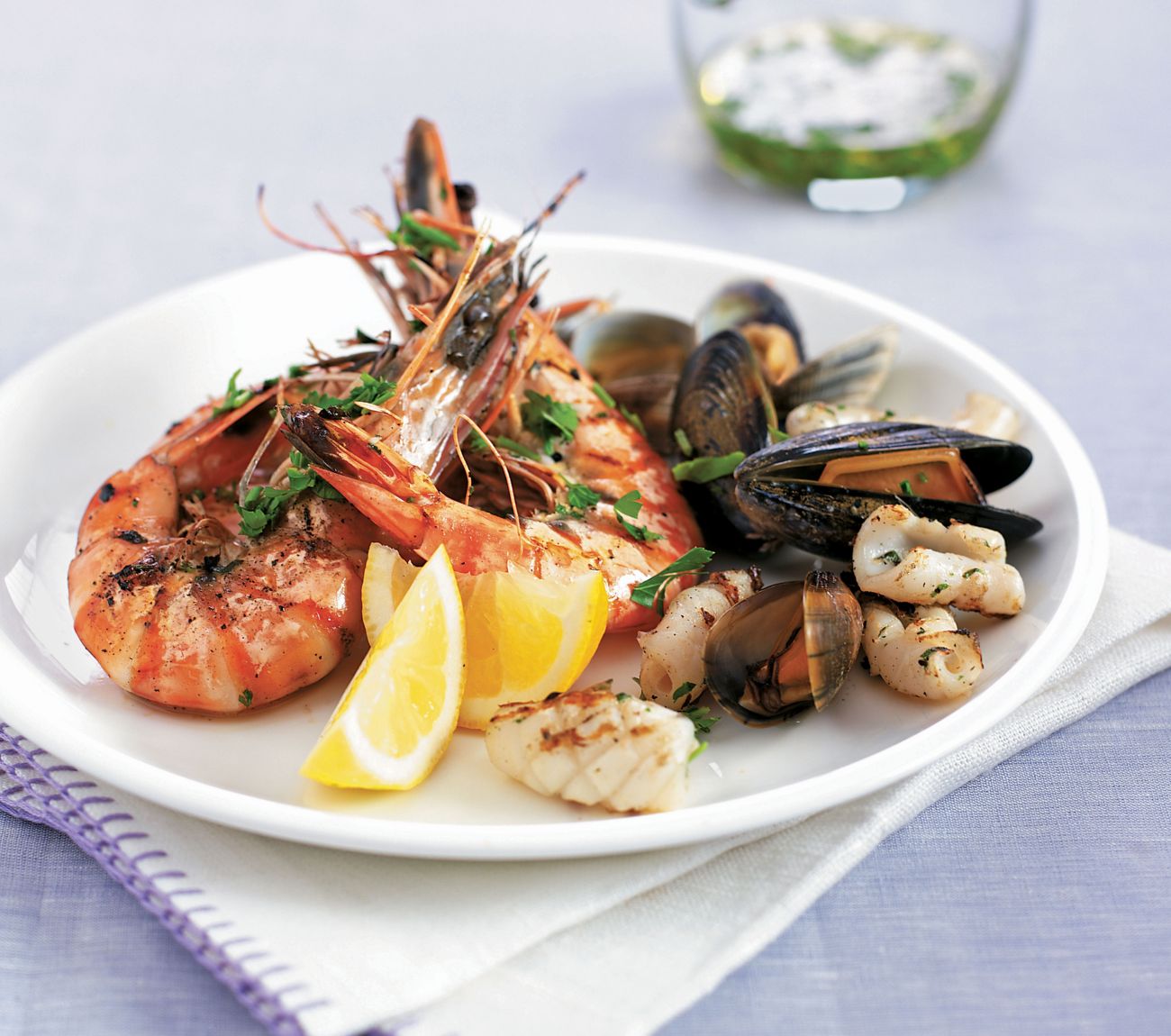 Grilled Mixed Seafood
