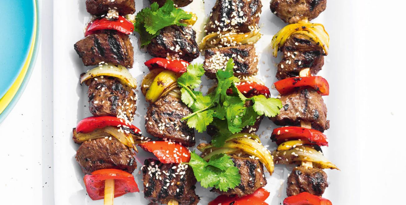 Beef & Capsicum Skewers Recipe | Woolworths