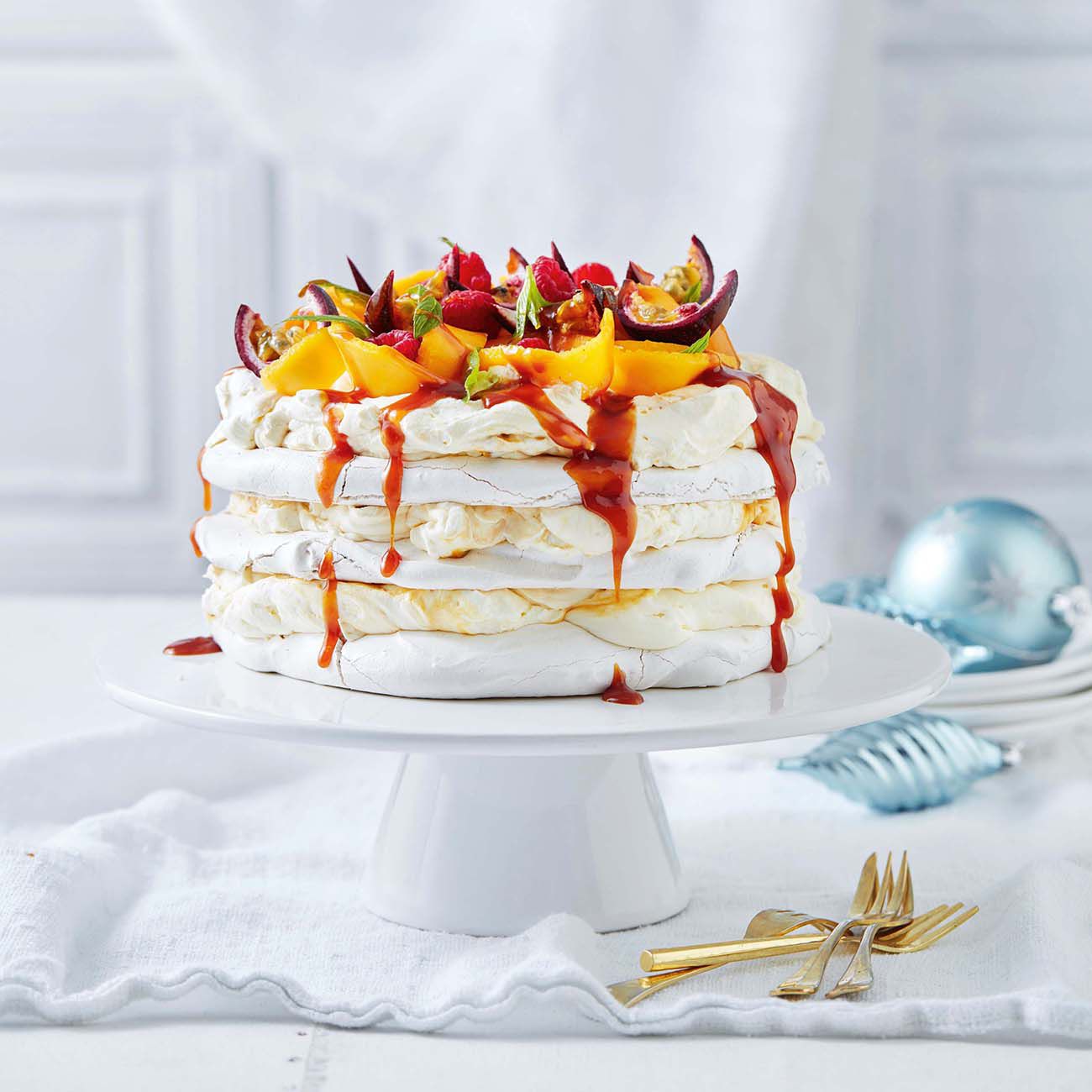 Tropical Pavlova Recipe | Woolworths