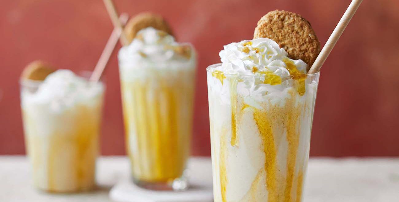 Vanilla & Golden Syrup Thickshakes Recipe | Woolworths