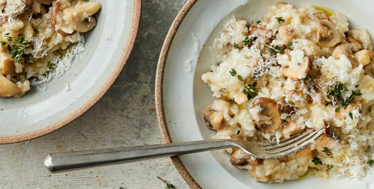 Slow Cooker Mushroom Risotto Recipe | Woolworths