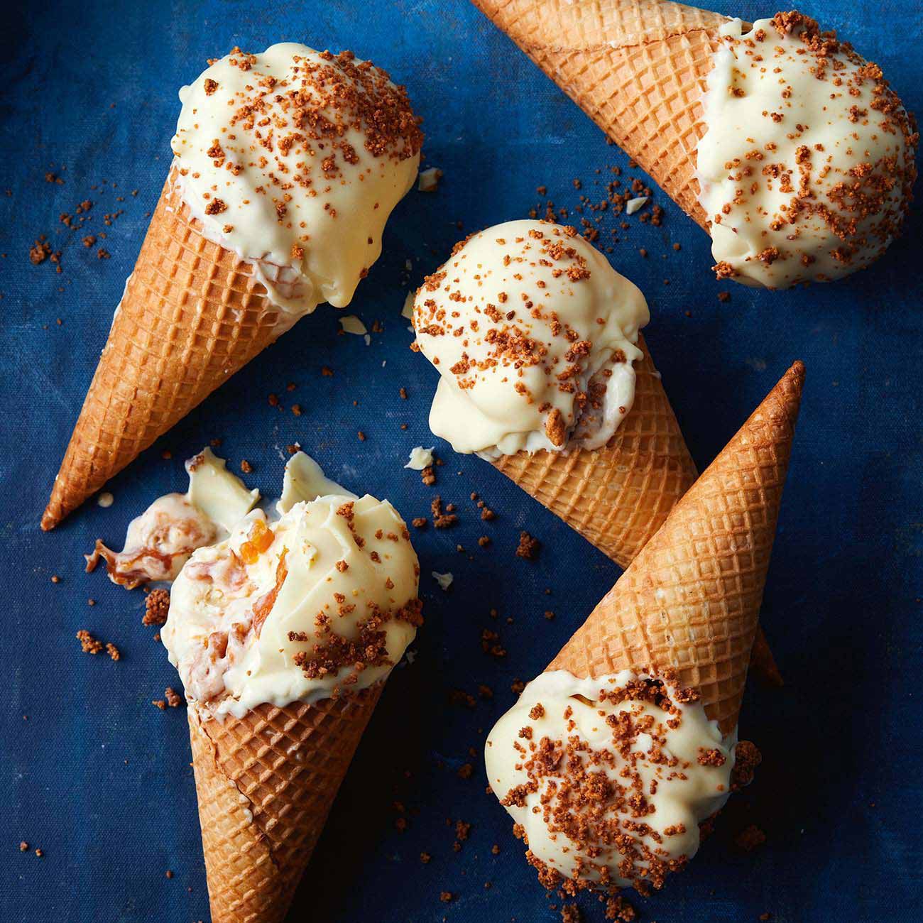 Roasted Apricot Choc-Tops Recipe | Woolworths