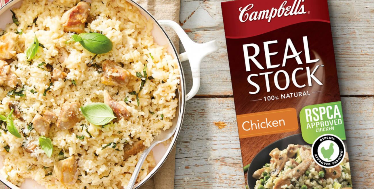 Campbell’s Quick Oven Baked Chicken Risotto Recipe | Woolworths