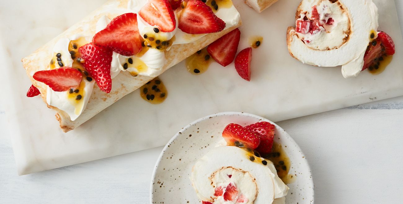Pavlova Roll Recipe | Woolworths
