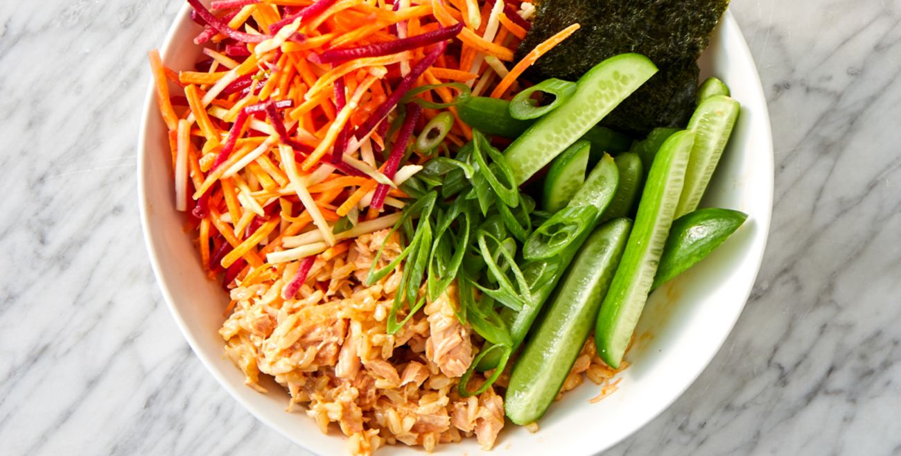 Healthier Salmon Rice Bowl Recipe | Woolworths