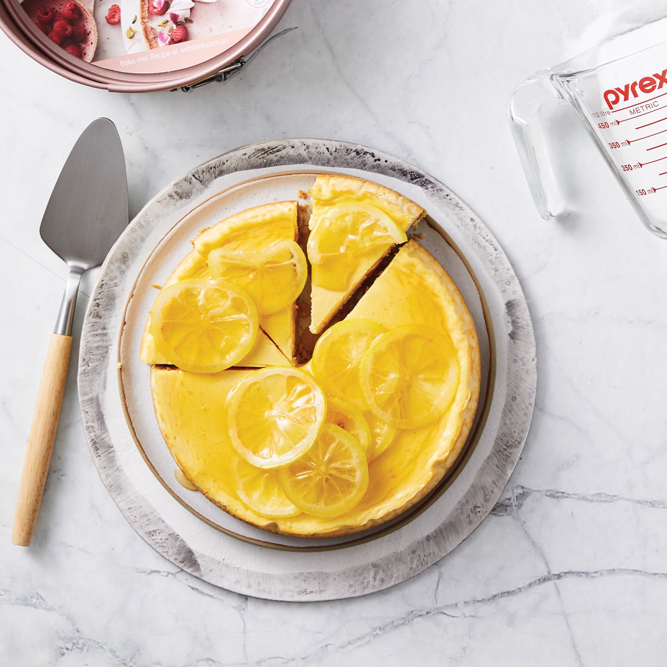 Baked Citrus Cheesecake With Candied Lemon Recipe | Woolworths