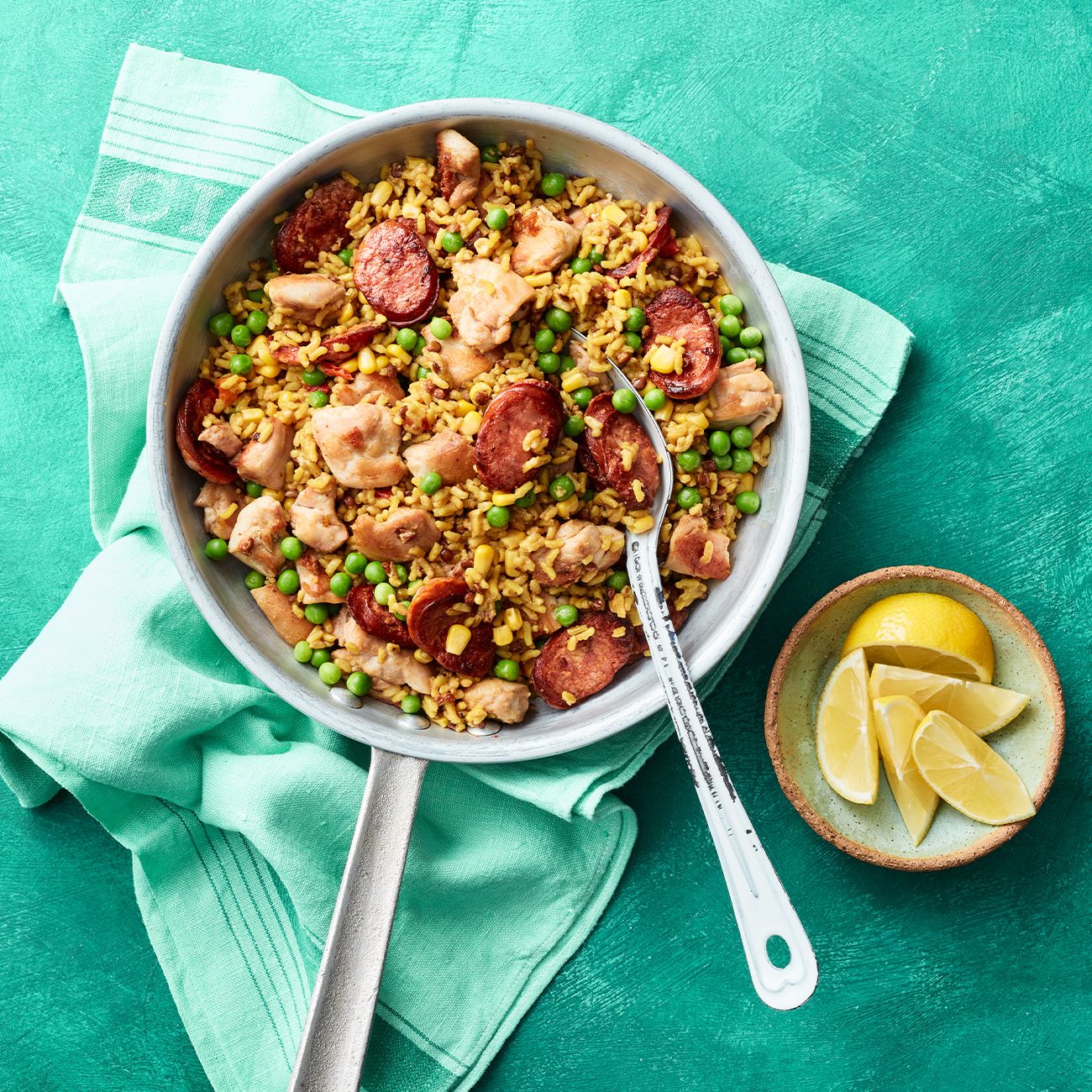 Speedy Chorizo & Chicken Rice Recipe | Woolworths