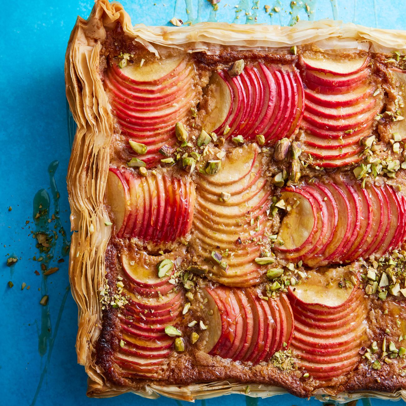 Spiced Apple & Honey Rosewater Filo Tart Recipe | Woolworths
