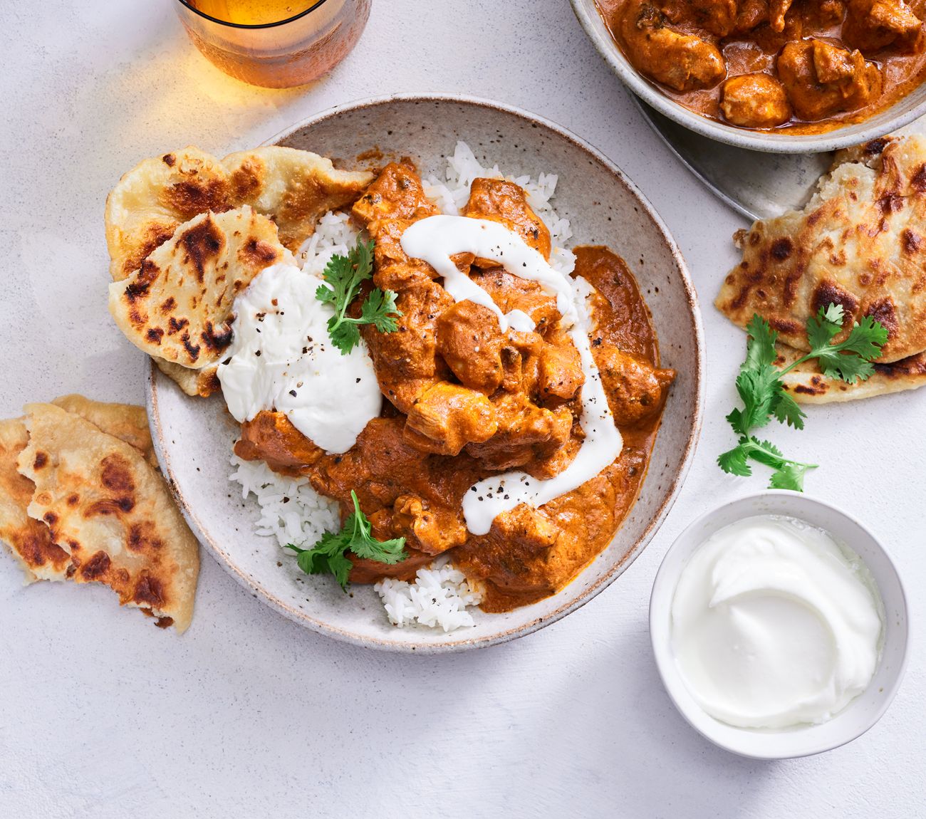 Butter Chicken And Naan