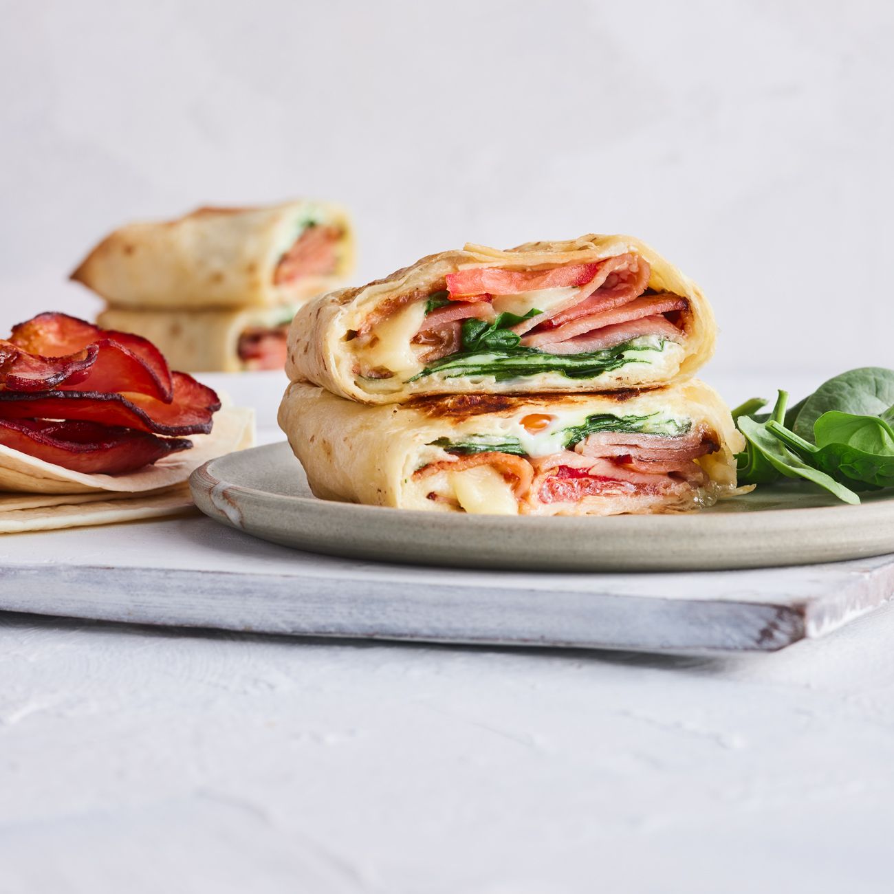 Toasted Bacon & Cheese Wrap Recipe | Woolworths