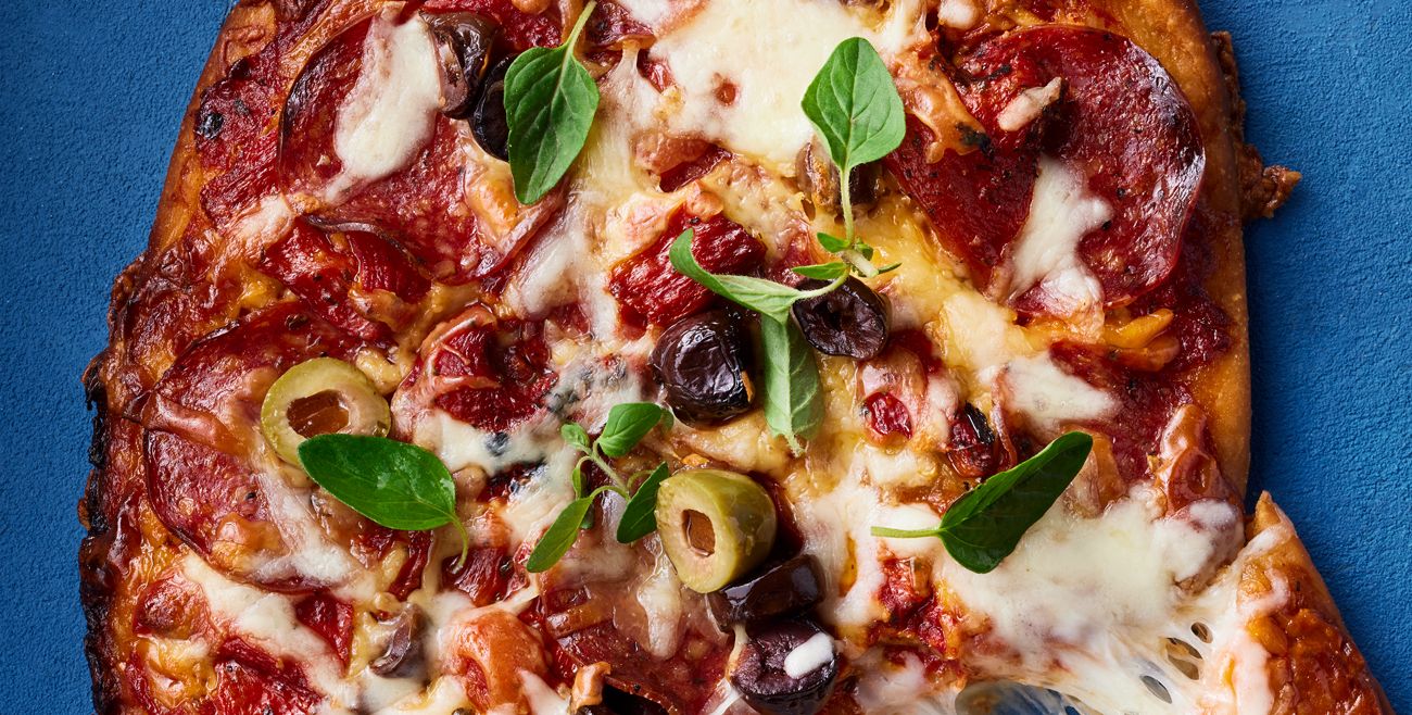 Italian Pepperoni Pizza Recipe