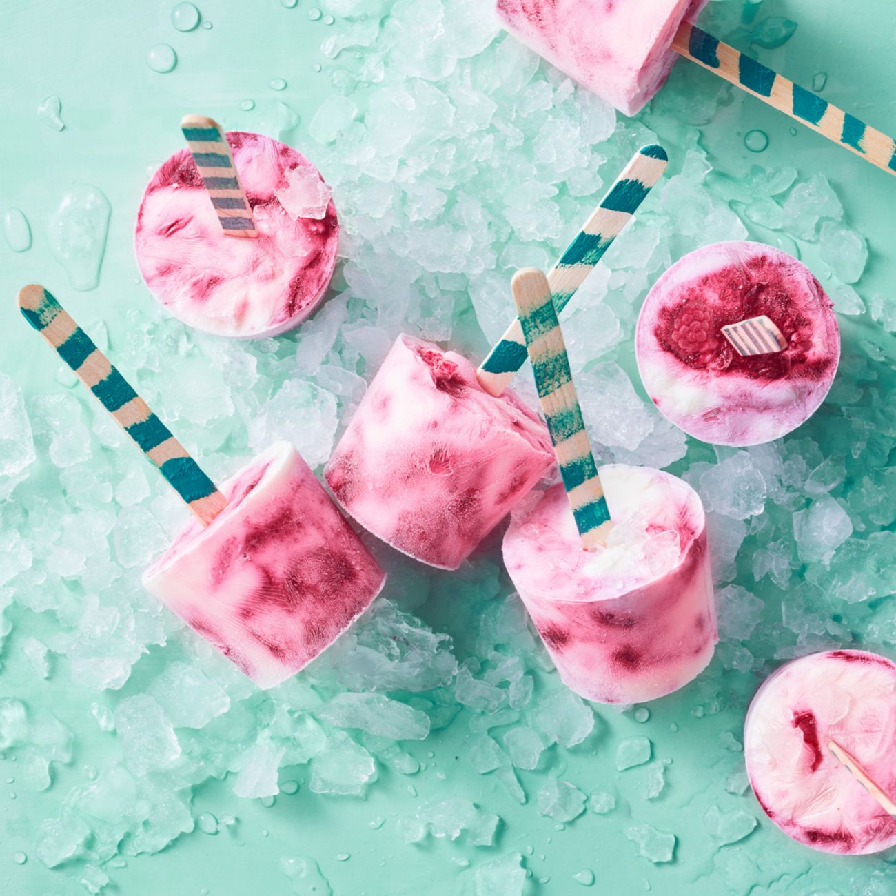 Raspberry Yoghurt Popsicles Recipe | Woolworths
