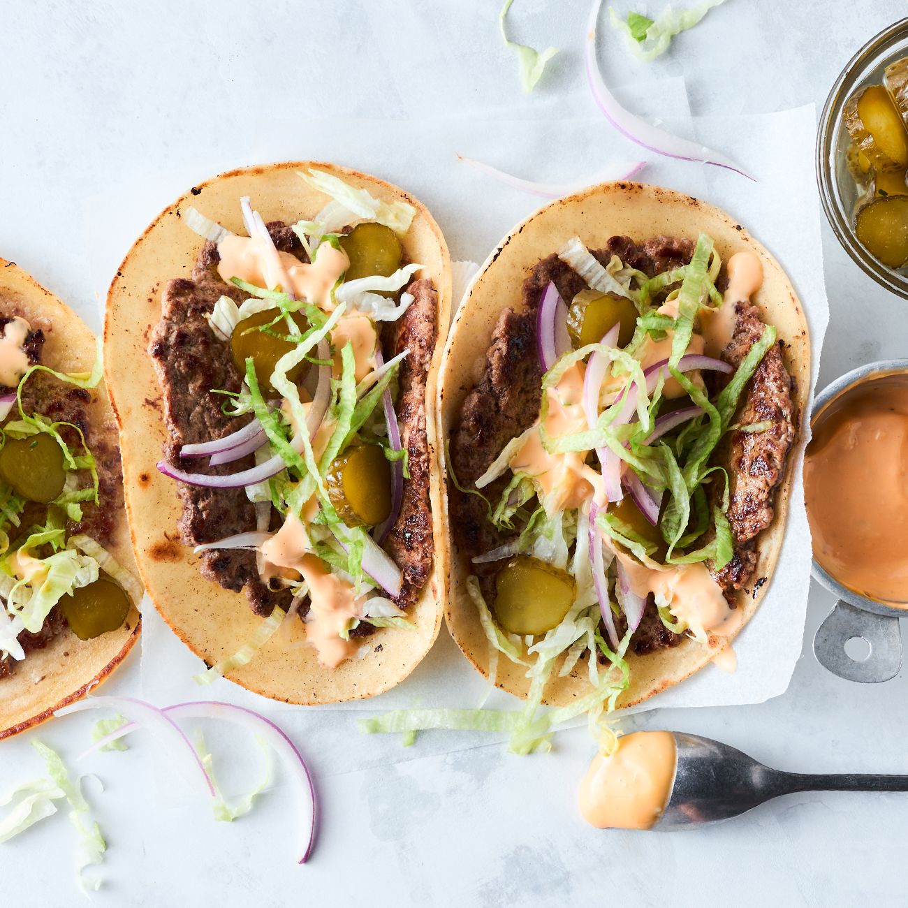 Cheat's Burger Tacos Recipe | Woolworths