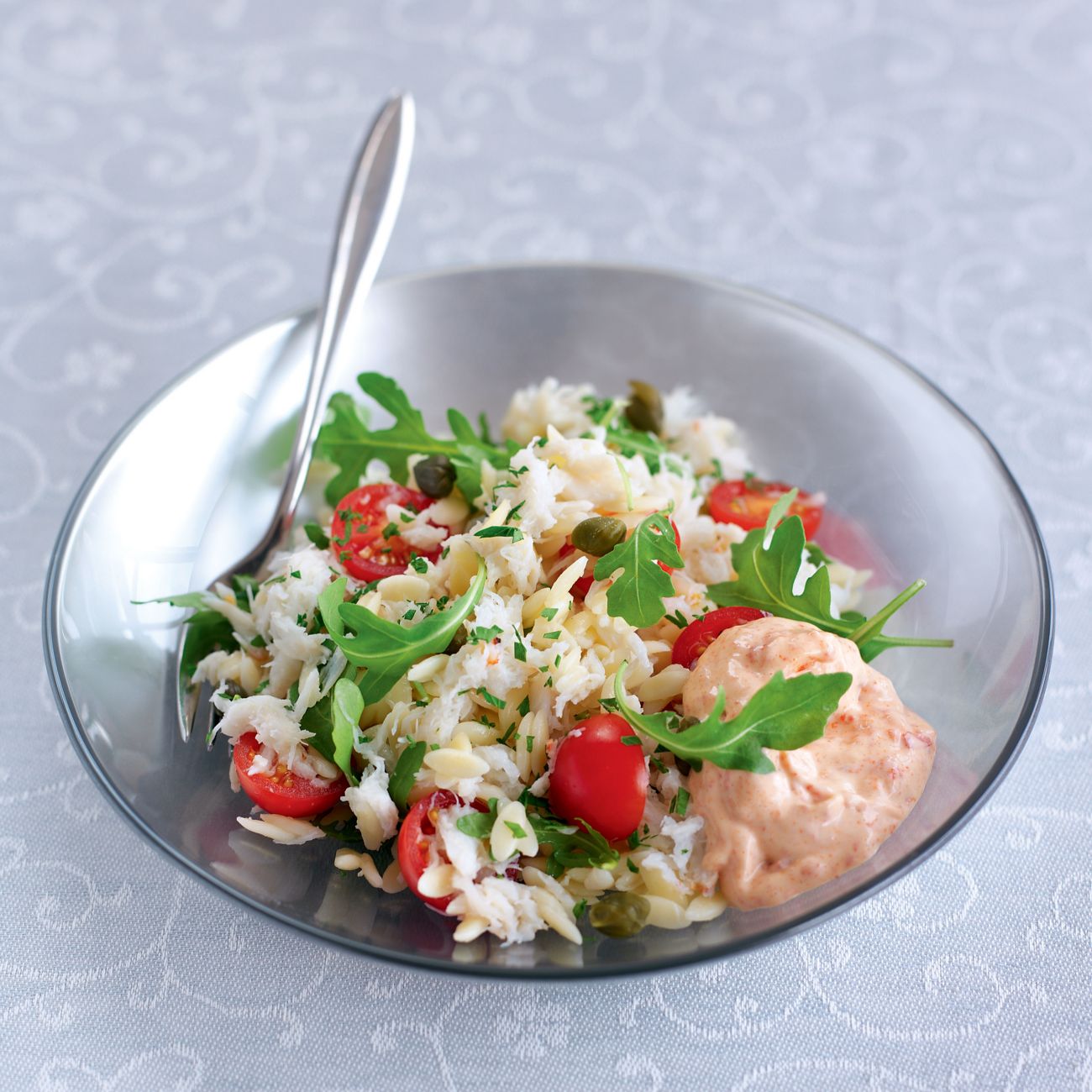 Crab & Orzo Salad Recipe | Woolworths