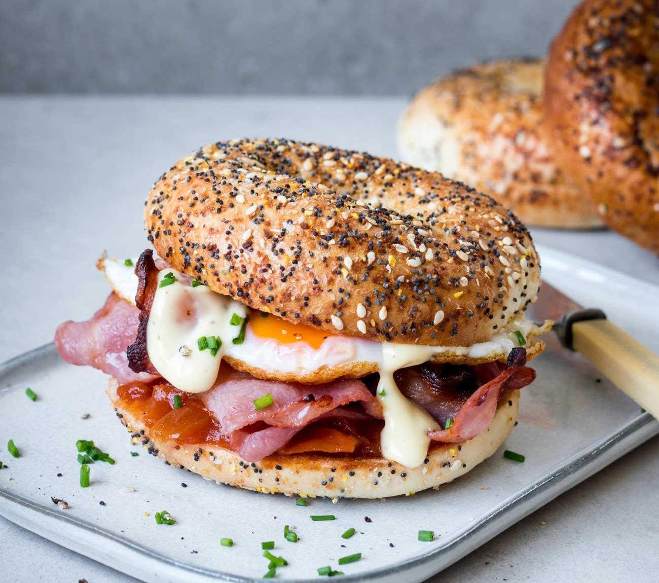 Bacon Bagel