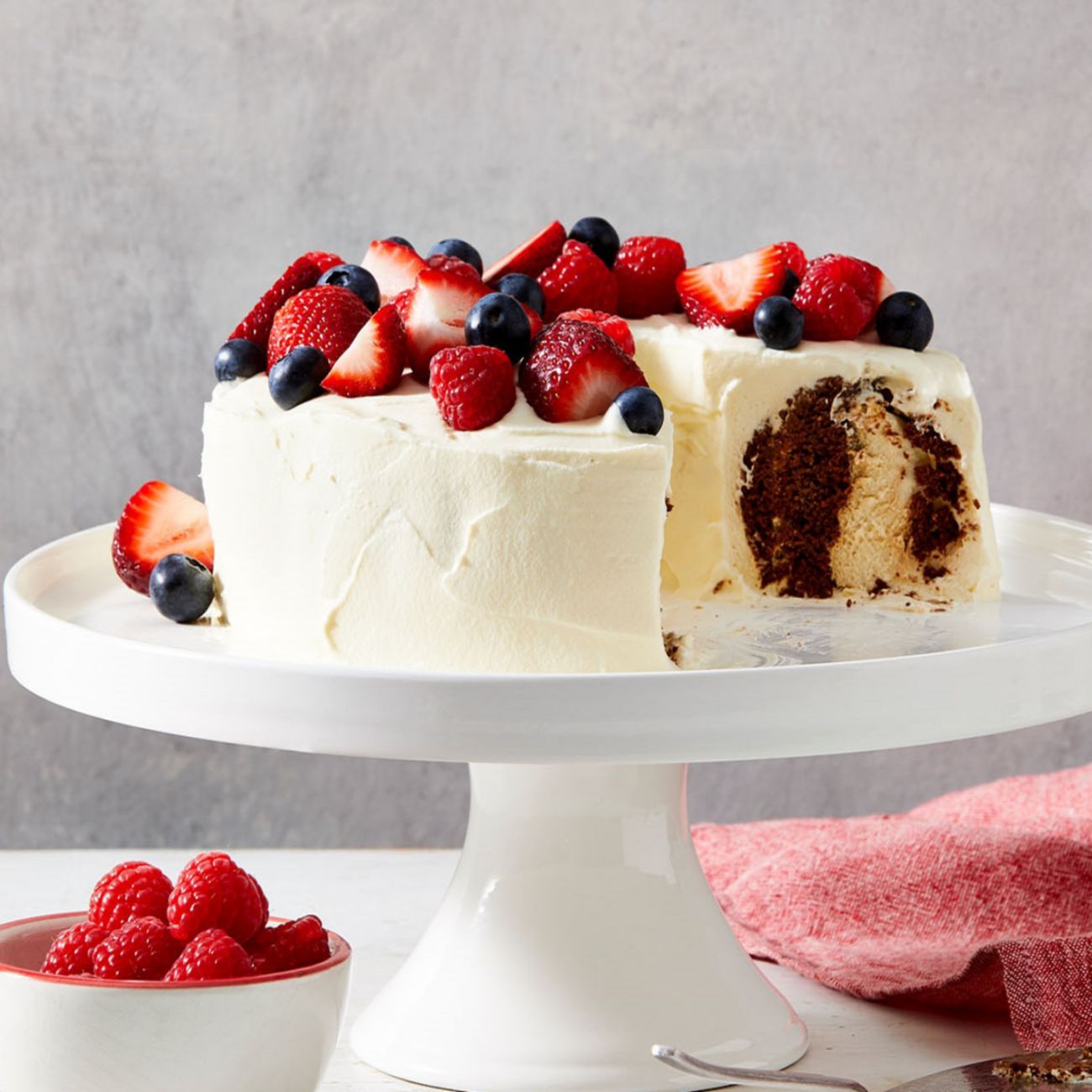 Choc Ripple Wreath Cake Recipe | Woolworths