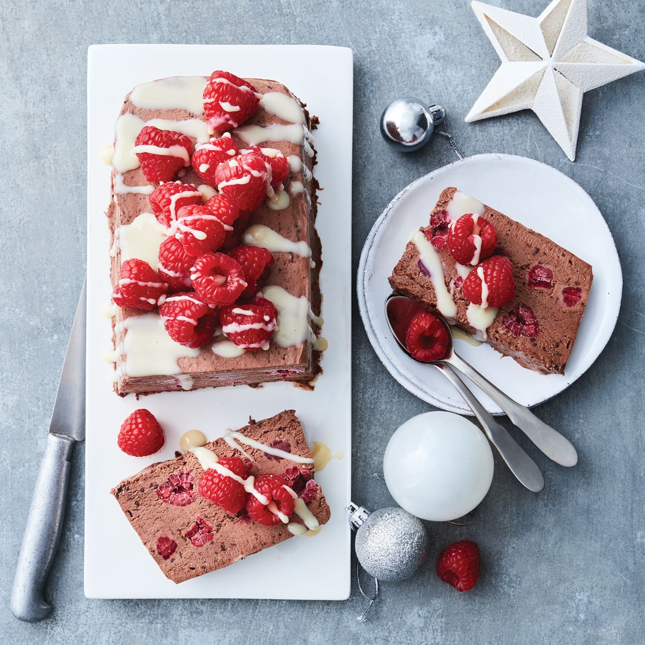 Chocolate & Raspberry Ice-Cream loaf Recipe | Woolworths