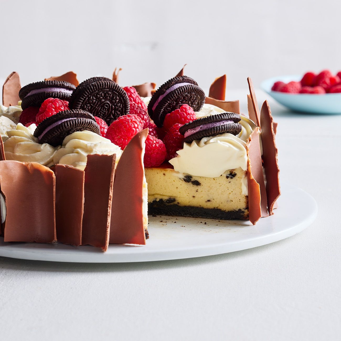 Cookies & Cream Baked Cheesecake Recipe | Woolworths