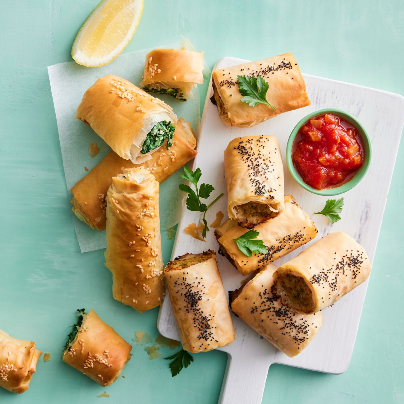 Chicken & Vegetable Rolls Recipe | Woolworths