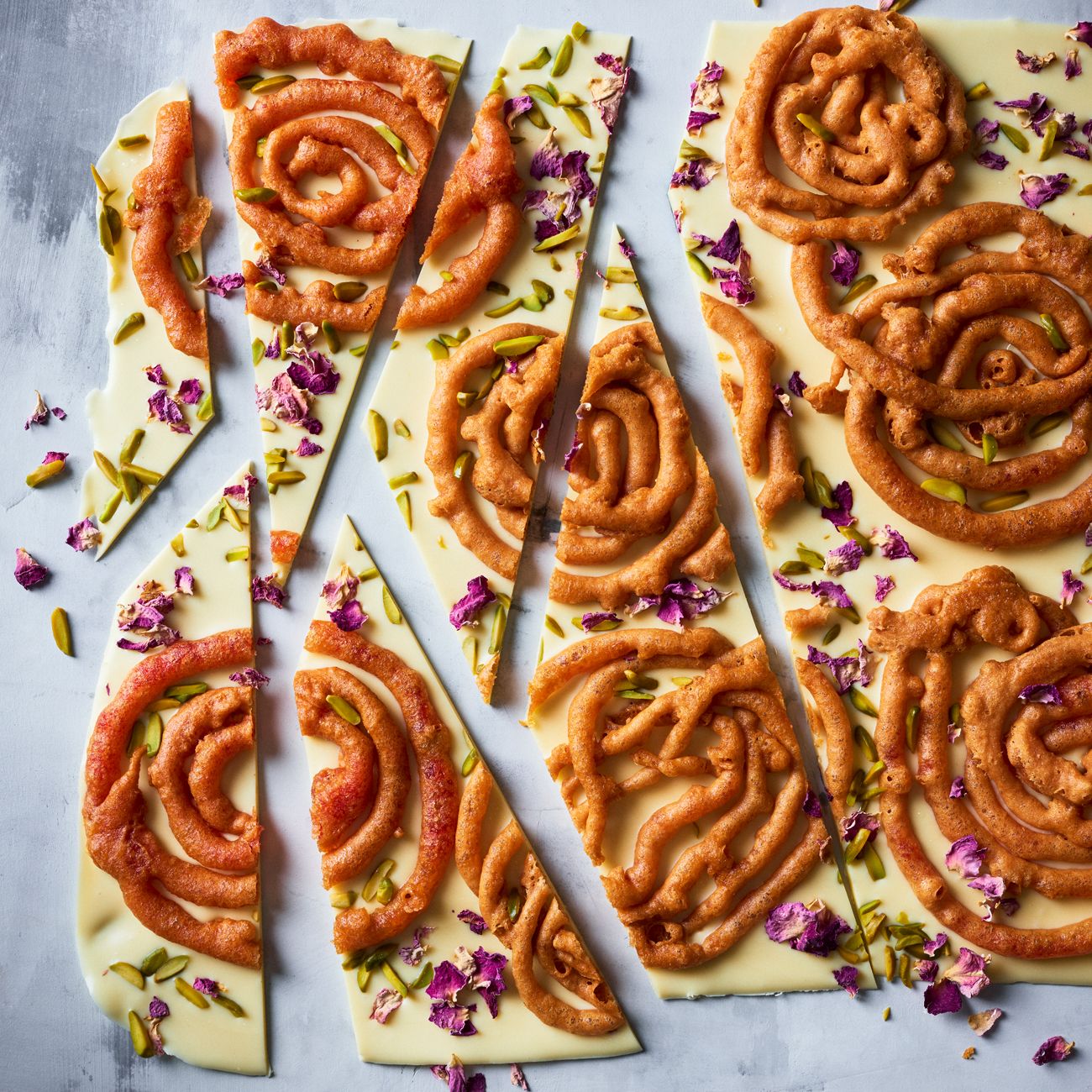 Jalebi White Chocolate Bark Recipe | Woolworths