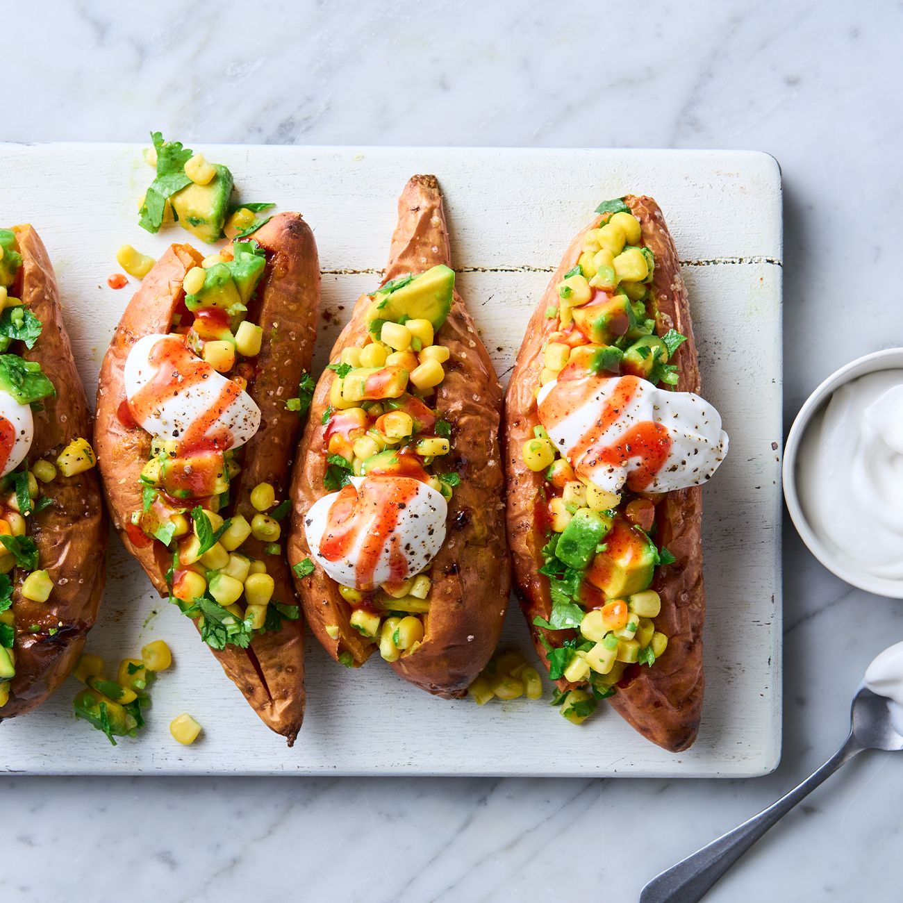 Vegan Loaded Sweet Potatoes Recipe | Woolworths