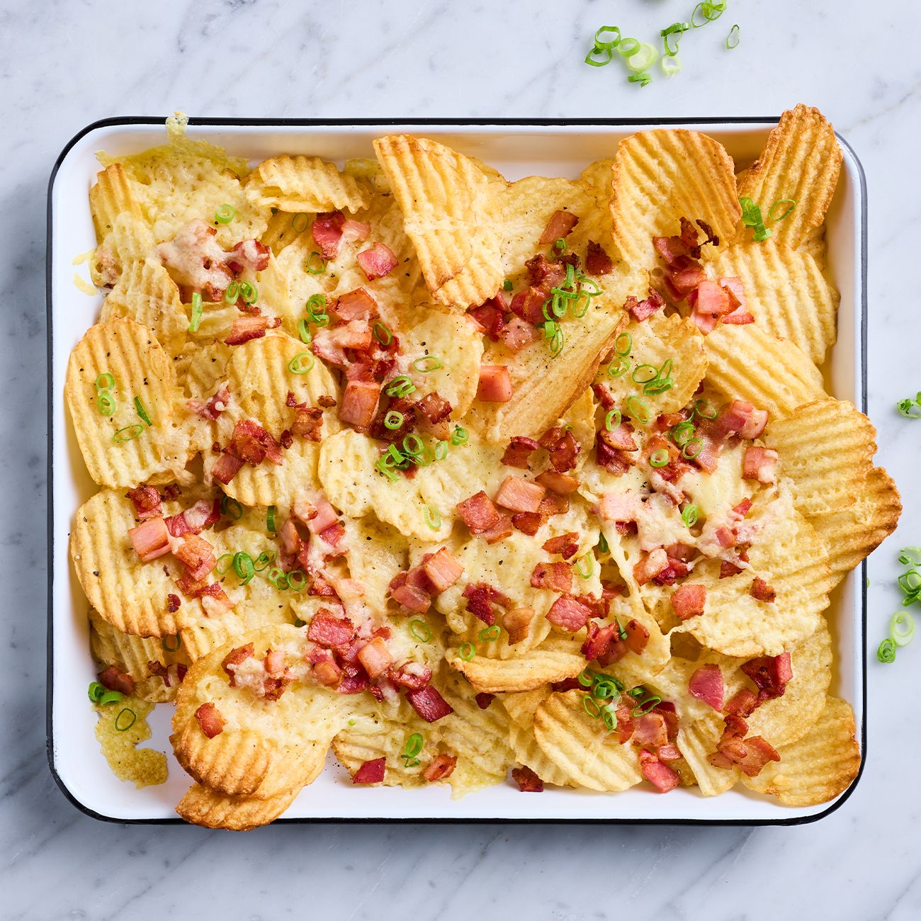 Cheese & Bacon Chips Recipe | Woolworths