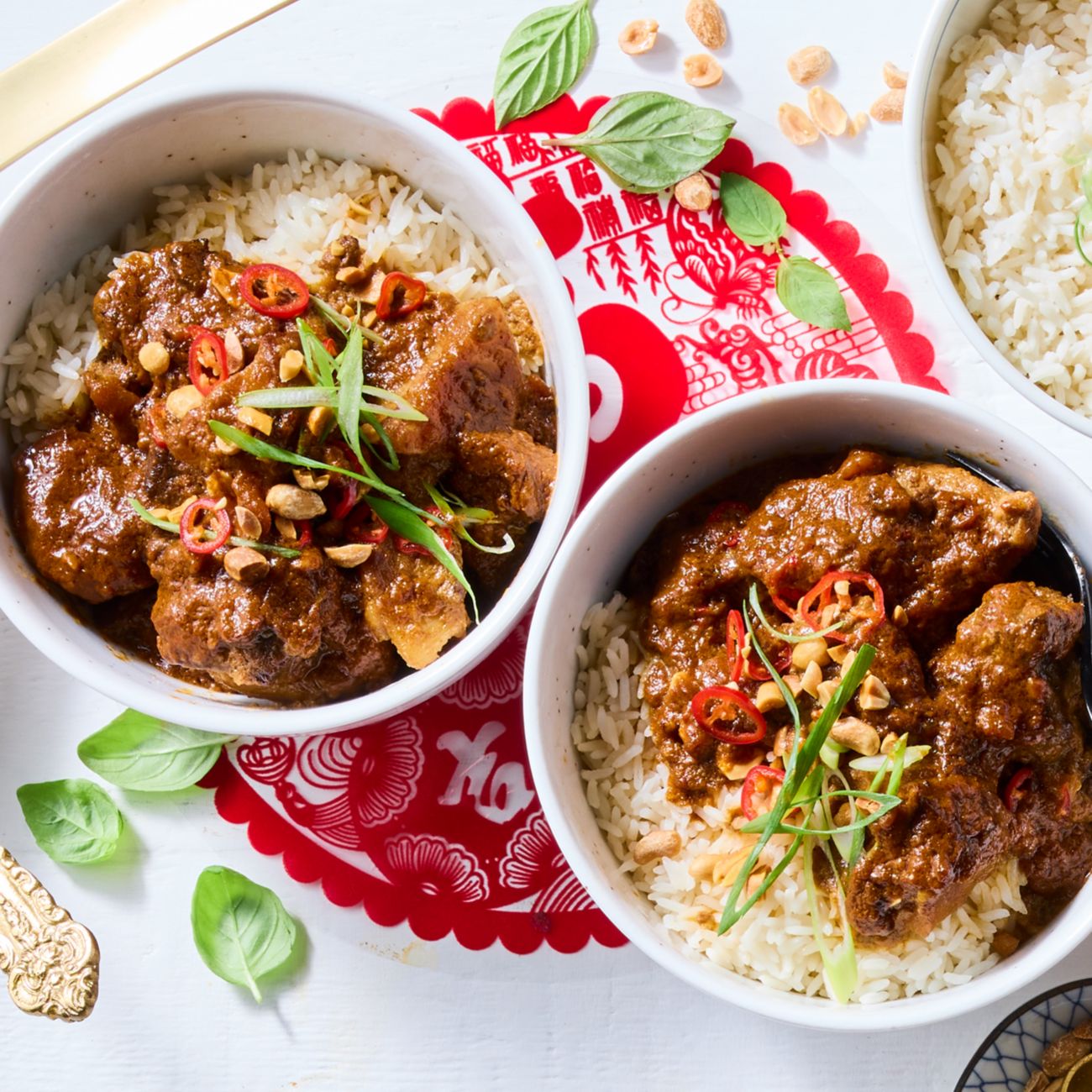 Slow-cooker massaman beef curry & rice Recipe | Woolworths
