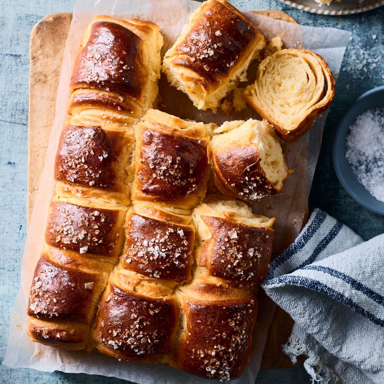 Salted honey, rosemary & garlic brioche rolls Recipe | Woolworths