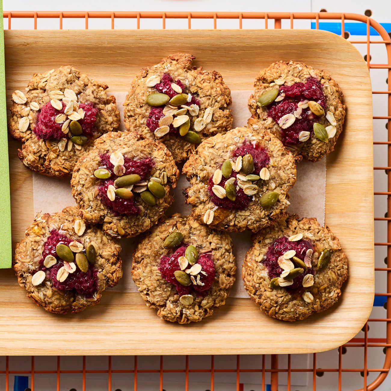 Raspberry & oat cookies Recipe | Woolworths