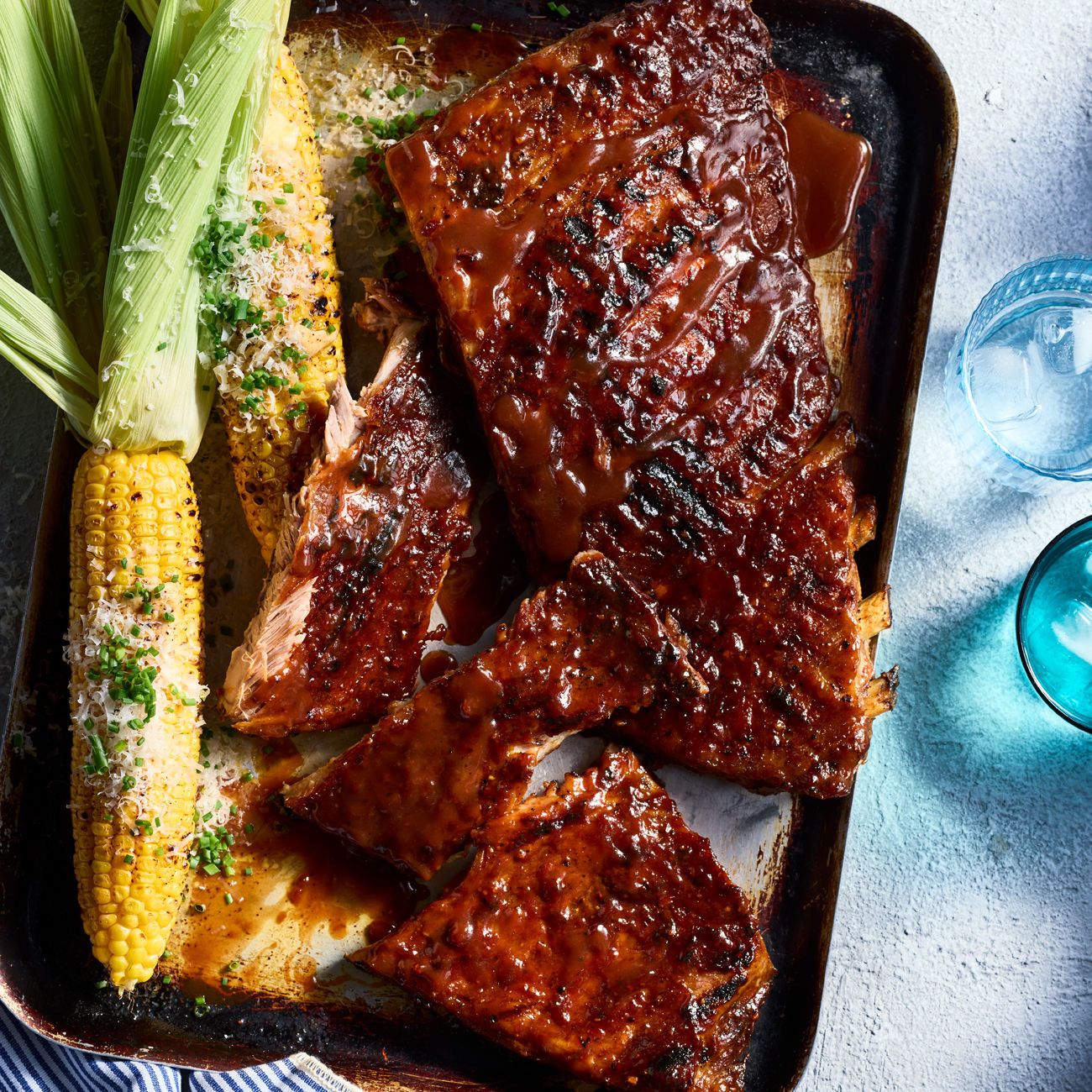 Tennessee-style pork ribs with chipotle corn Recipe | Woolworths