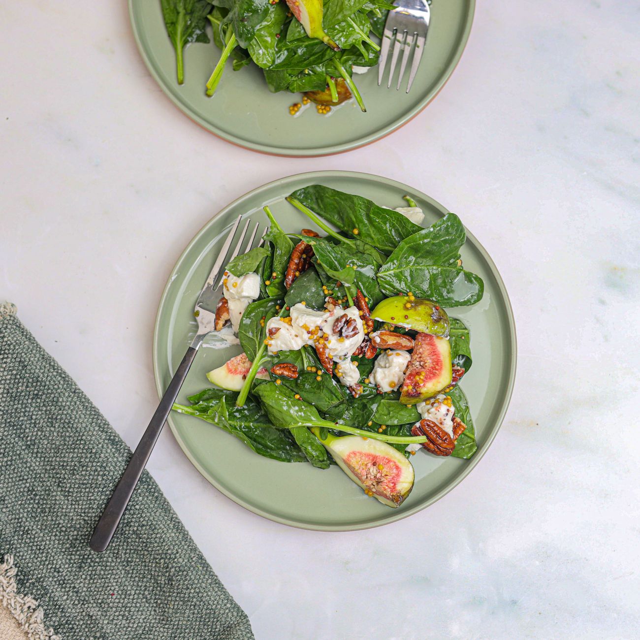 Fig Goats Cheese And Walnut Salad Recipe Woolworths