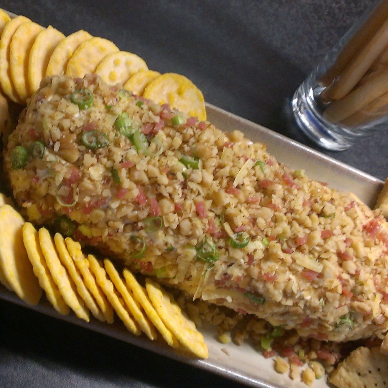 Cheese Log with Crackers Recipe | Woolworths