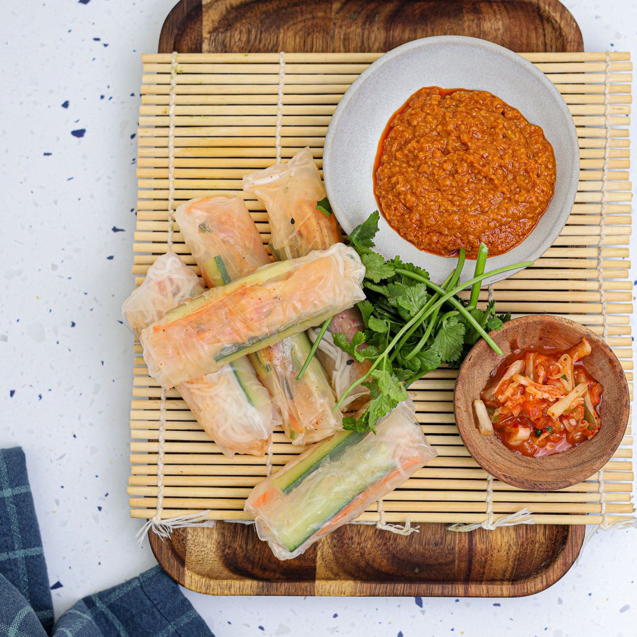 Kimchi Summer Rolls Recipe | Woolworths