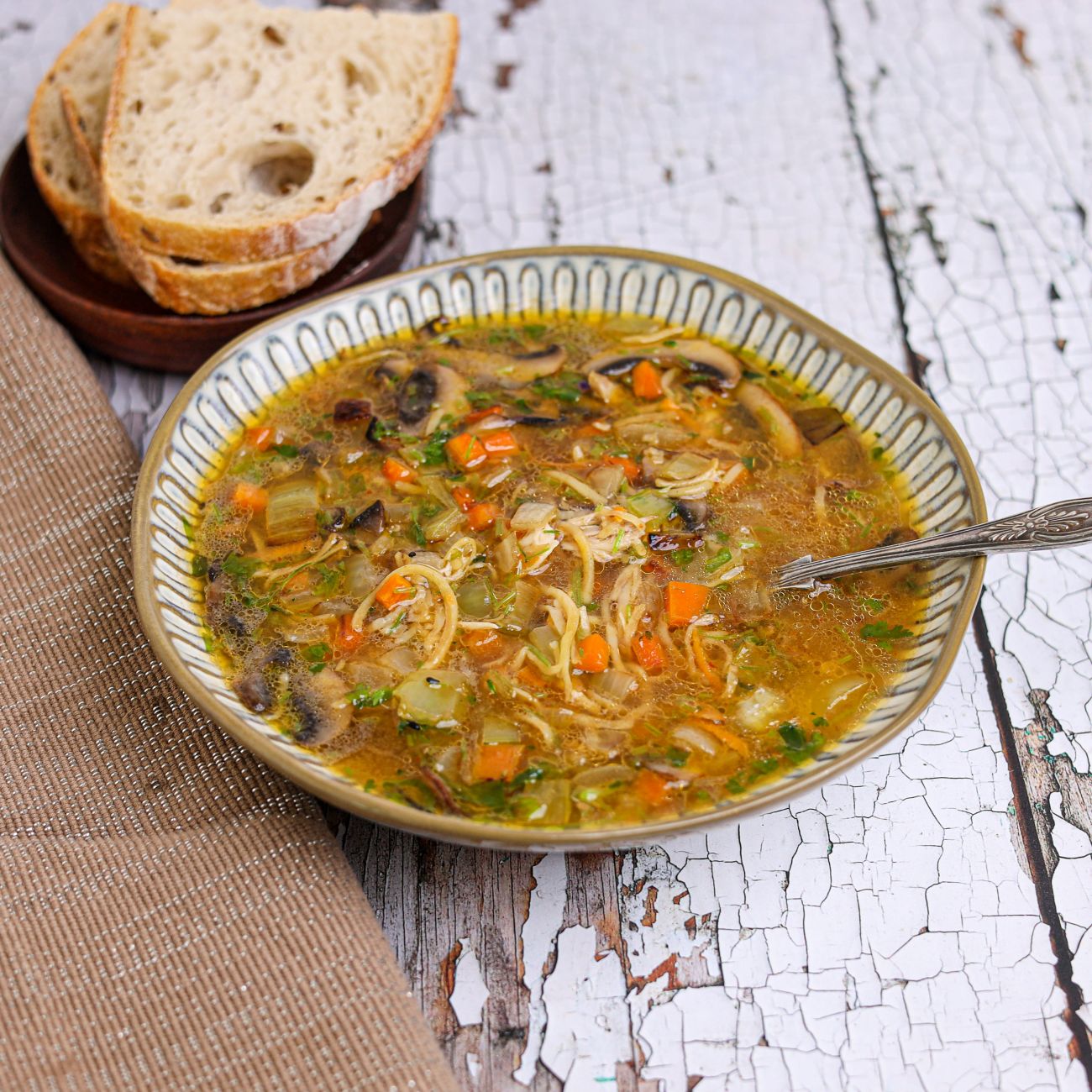 Leftover Chicken Soup Recipe | Woolworths