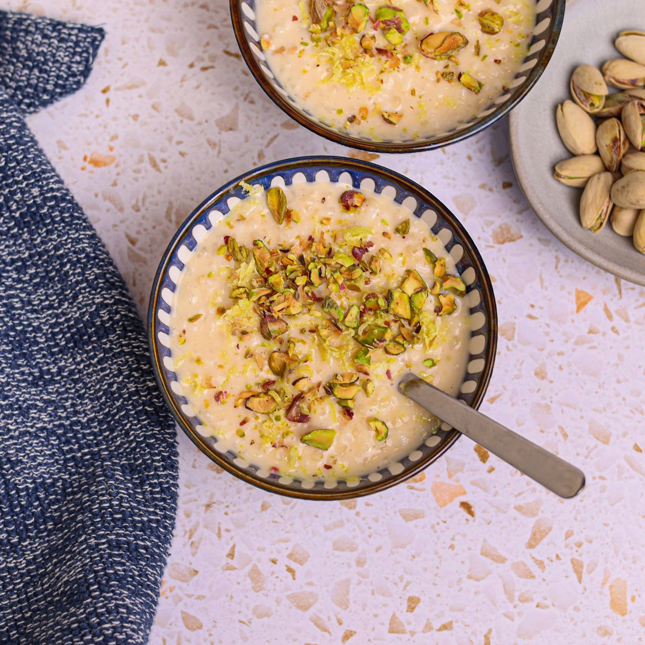 Lemon & Pistachio Rice Pudding Recipe | Woolworths