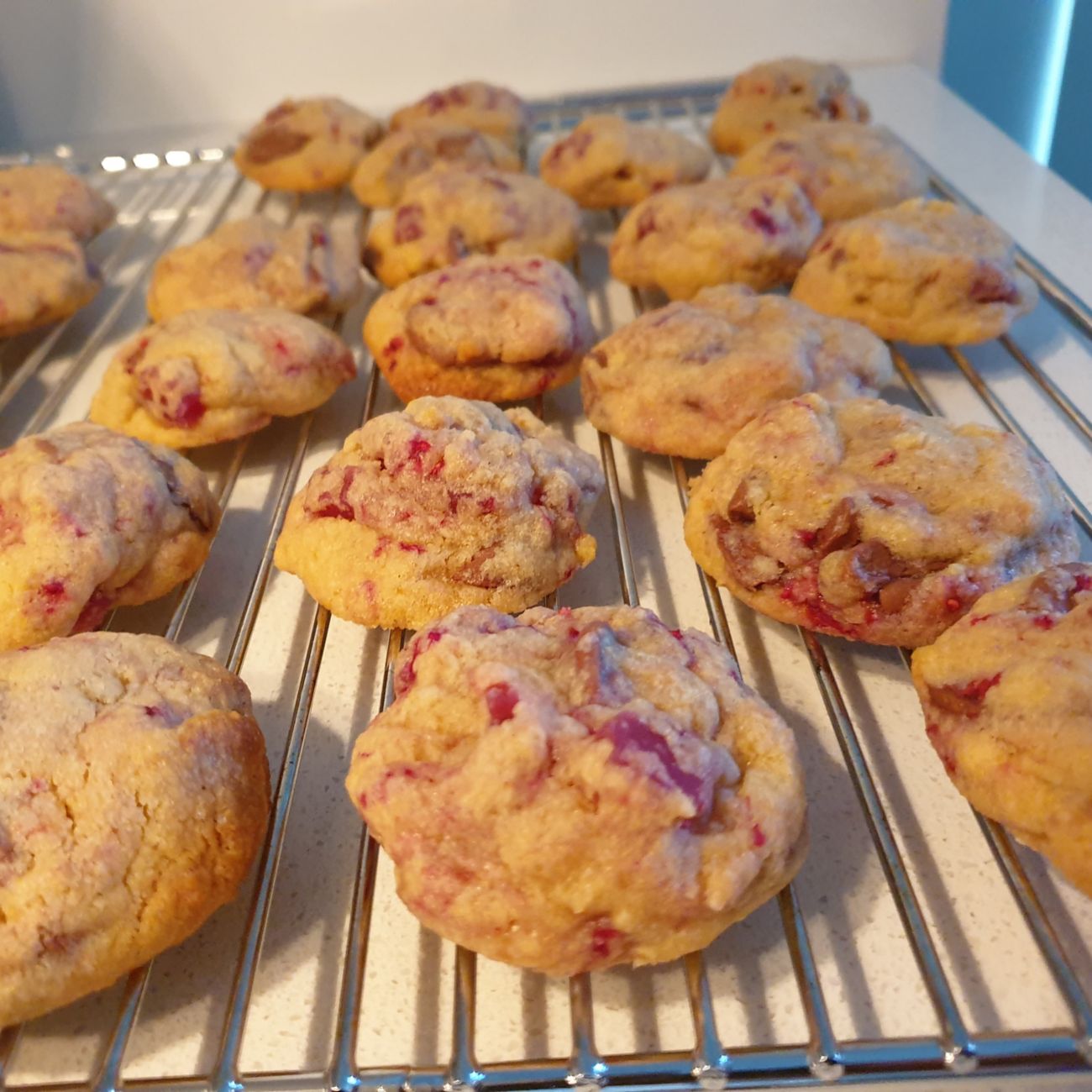 Raspberry choc chip biscuits Recipe | Woolworths