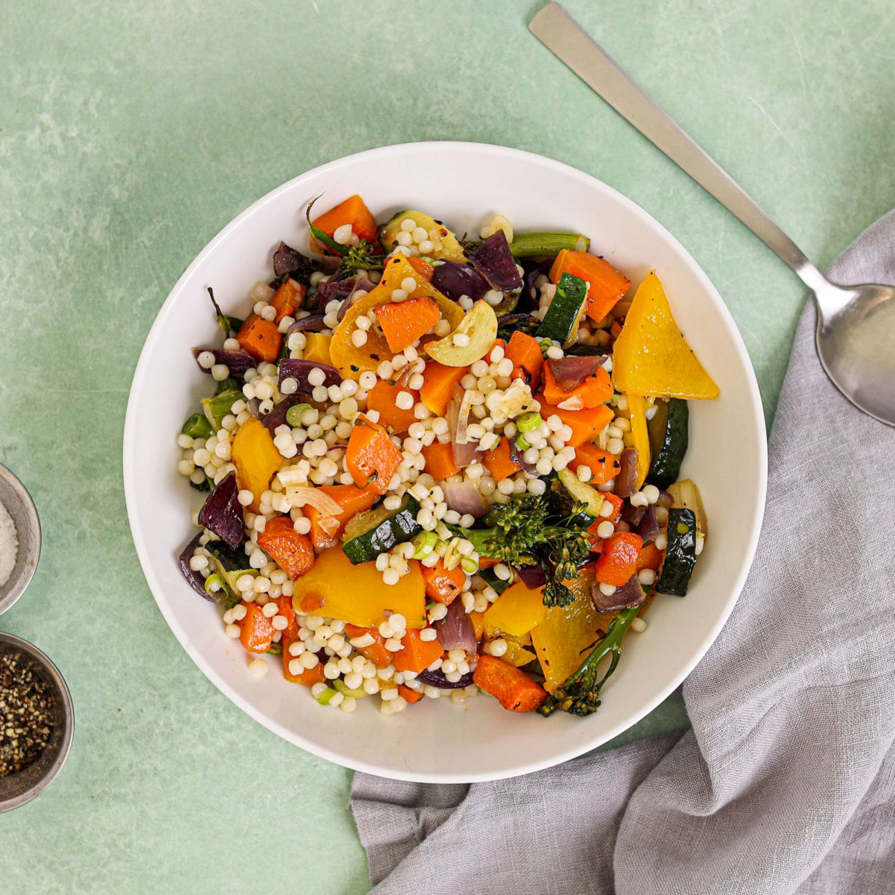 Roast Vegetable Pearl Couscous Recipe | Woolworths