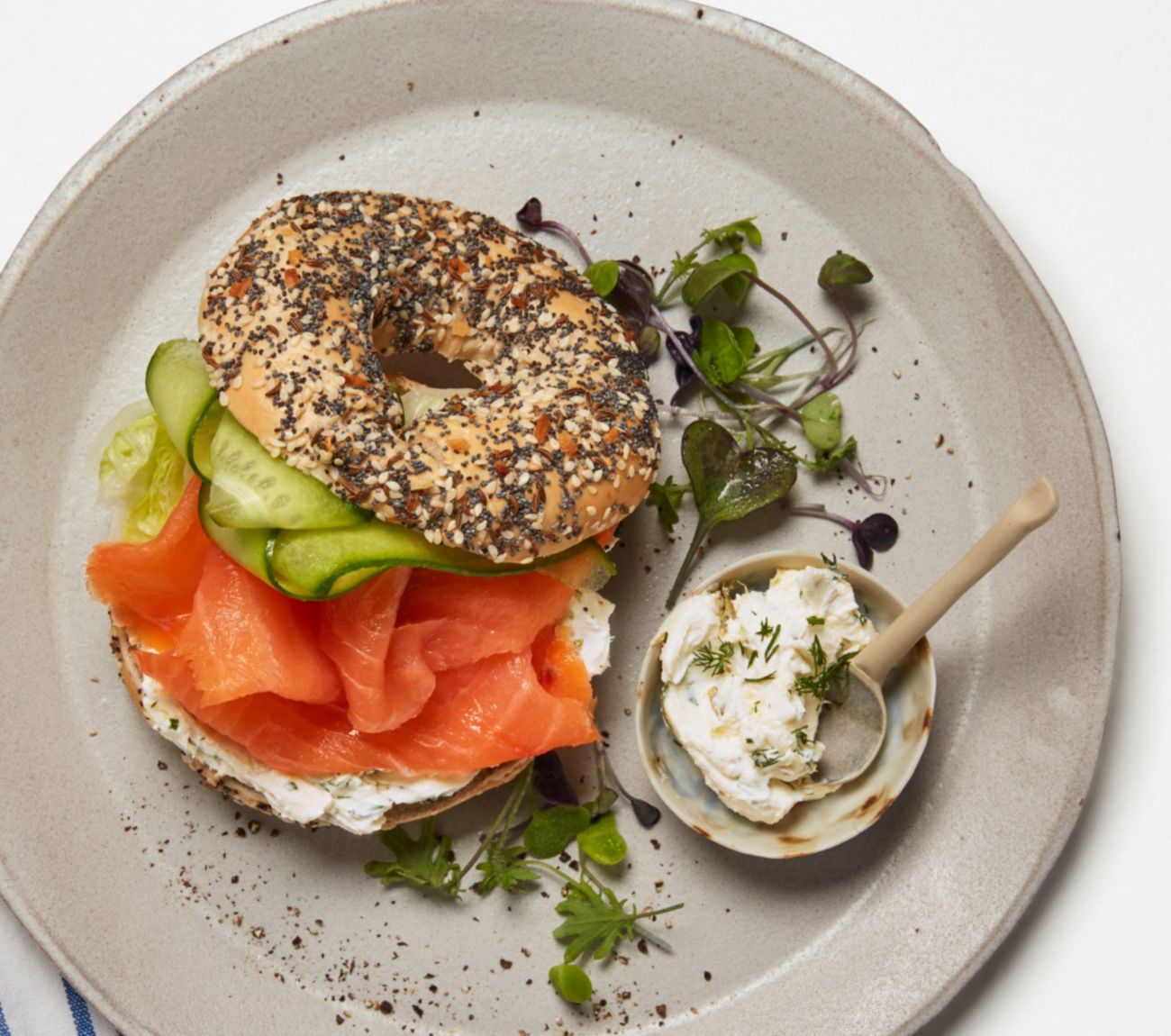Smoked Salmon Bagel