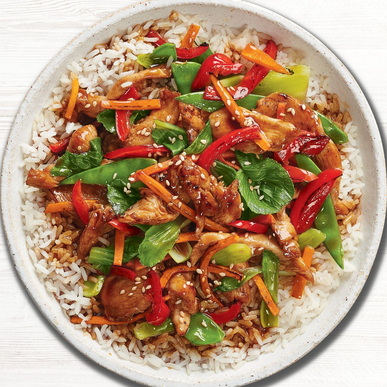 Honey Soy Chicken Stir Fry with Jasmine White Rice Recipe | Woolworths